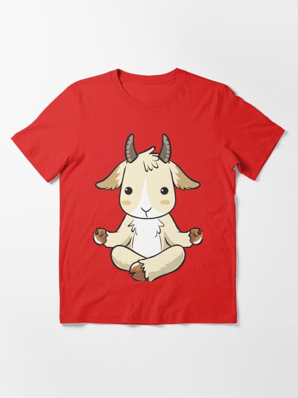 Buy Yoga Goat Goatee Art Costume I Goats Apparel Gift Unisex Summer T ...