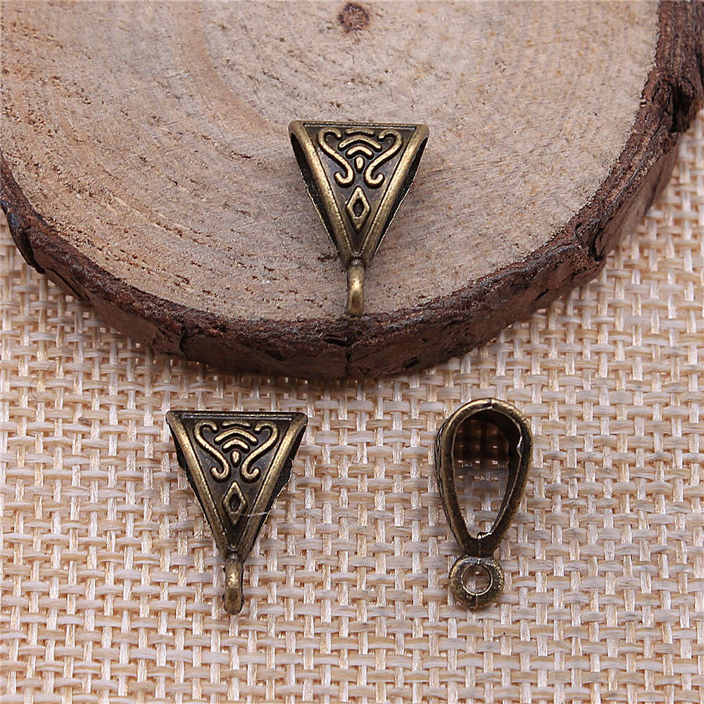 Cheap 16x10mm Bail Beads Antique Bronze Color Craft Supplies ...