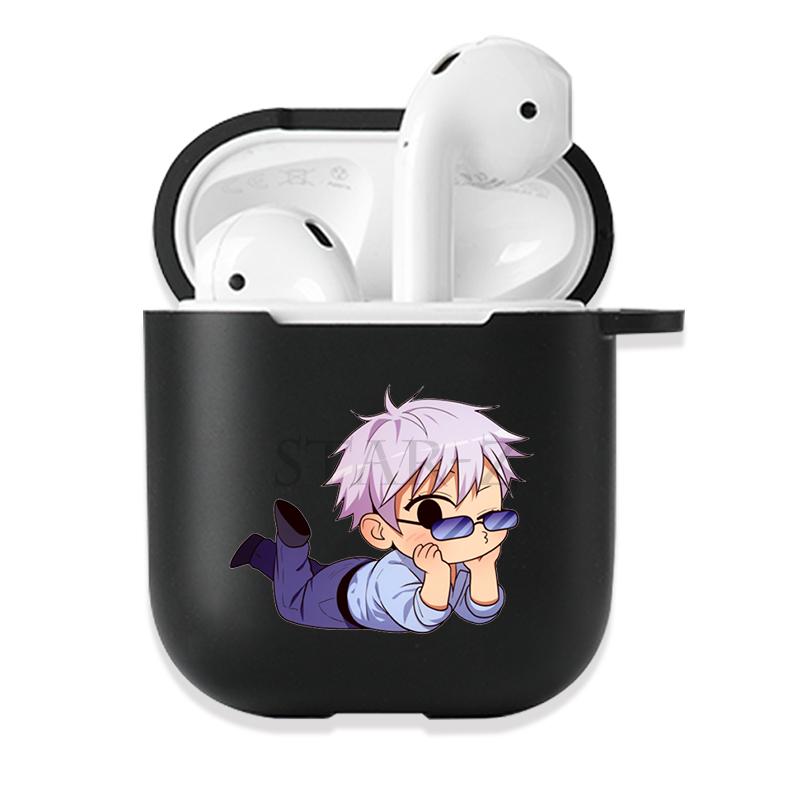 Satın alın Cute Jujutsu Kaisen Figure Black Silicone Case for Airpods ...