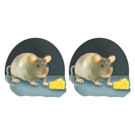 Cheap 2Pcs Wall Sticker Self-adhesive Tear-resistant Waterproof ...