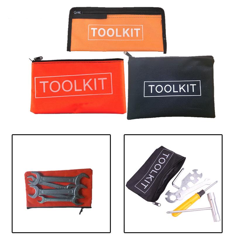 Buy Oxford Cloth Waterproof Tool Pouch Zipper Tool Kit Storage Bag at ...