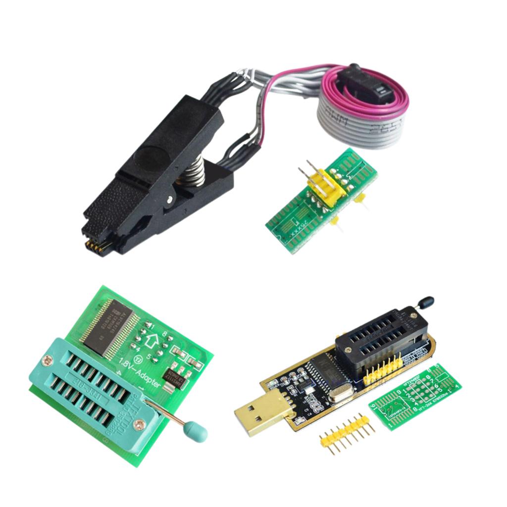 Buy Multifuntion H341A 24 25 Series EEPROM USB 1.8v SOIC8 SOP8 Socket ...