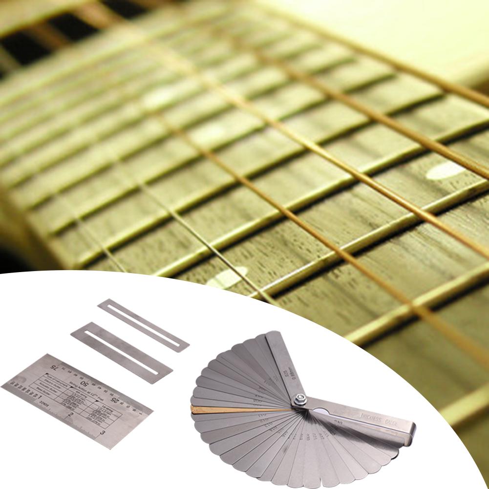 Buy Guitar Pitch Measuring Ruler + Guitar Chord Height Measuring Ruler ...
