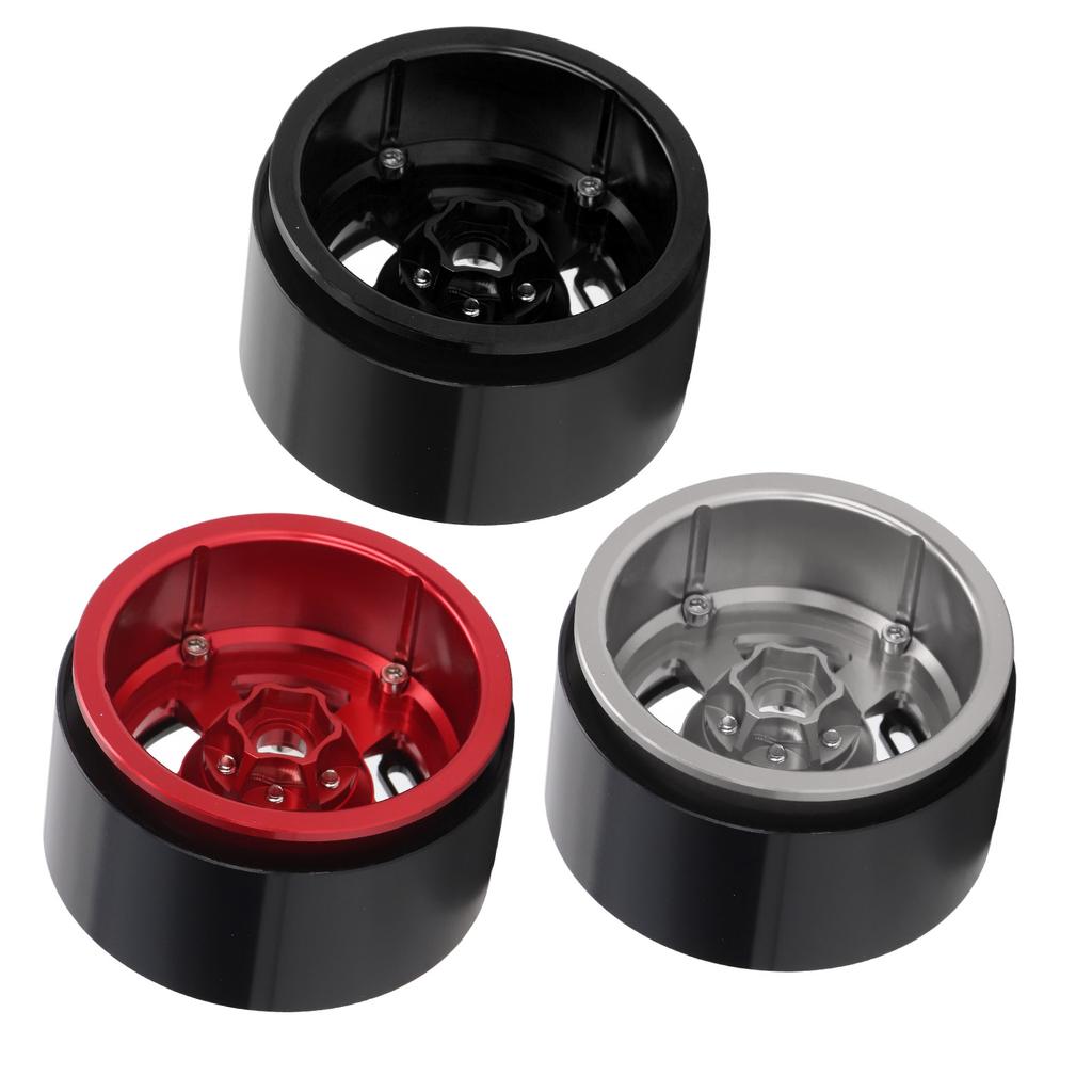 Satın alın 4 PCS RC Car Wheel Hub 2.2in 12mm Hex Drive Aluminum Alloy ...