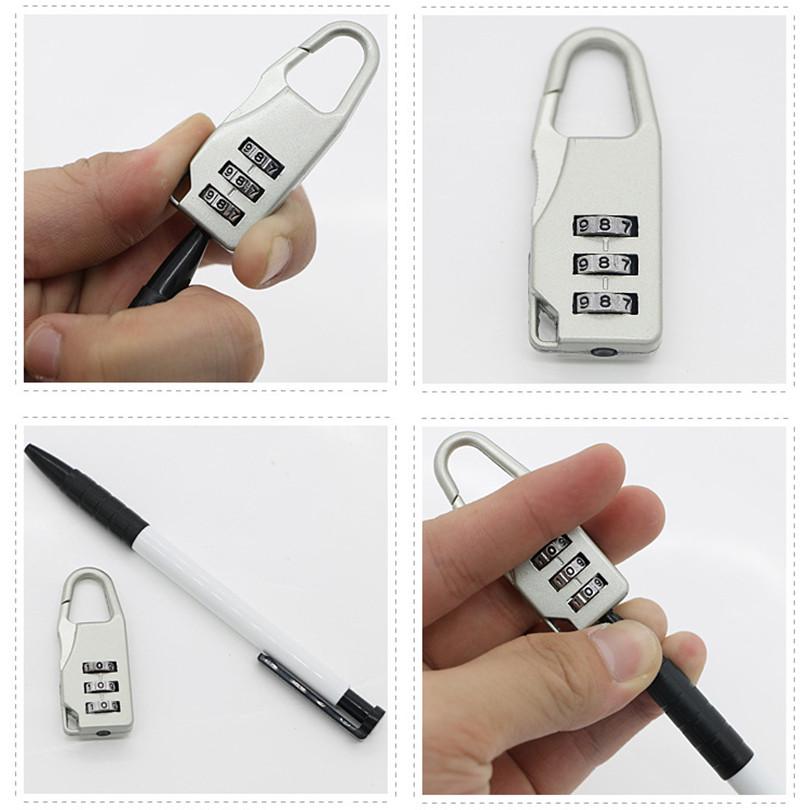 Buy JD Mini Password Lock for Luggage Toolbox Golf Bag Tackle Box Key ...