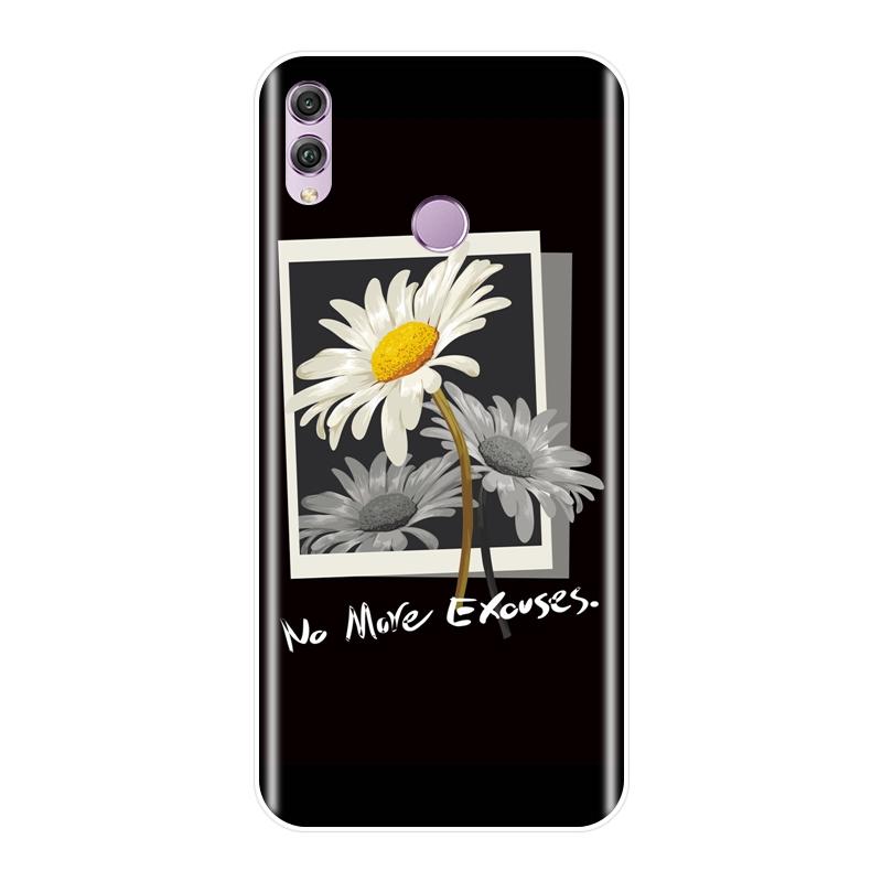 Case For Huawei Honor 8X MAX 10 9 8 7 7S 7X 7A 7C Pro Daisy Flower ...