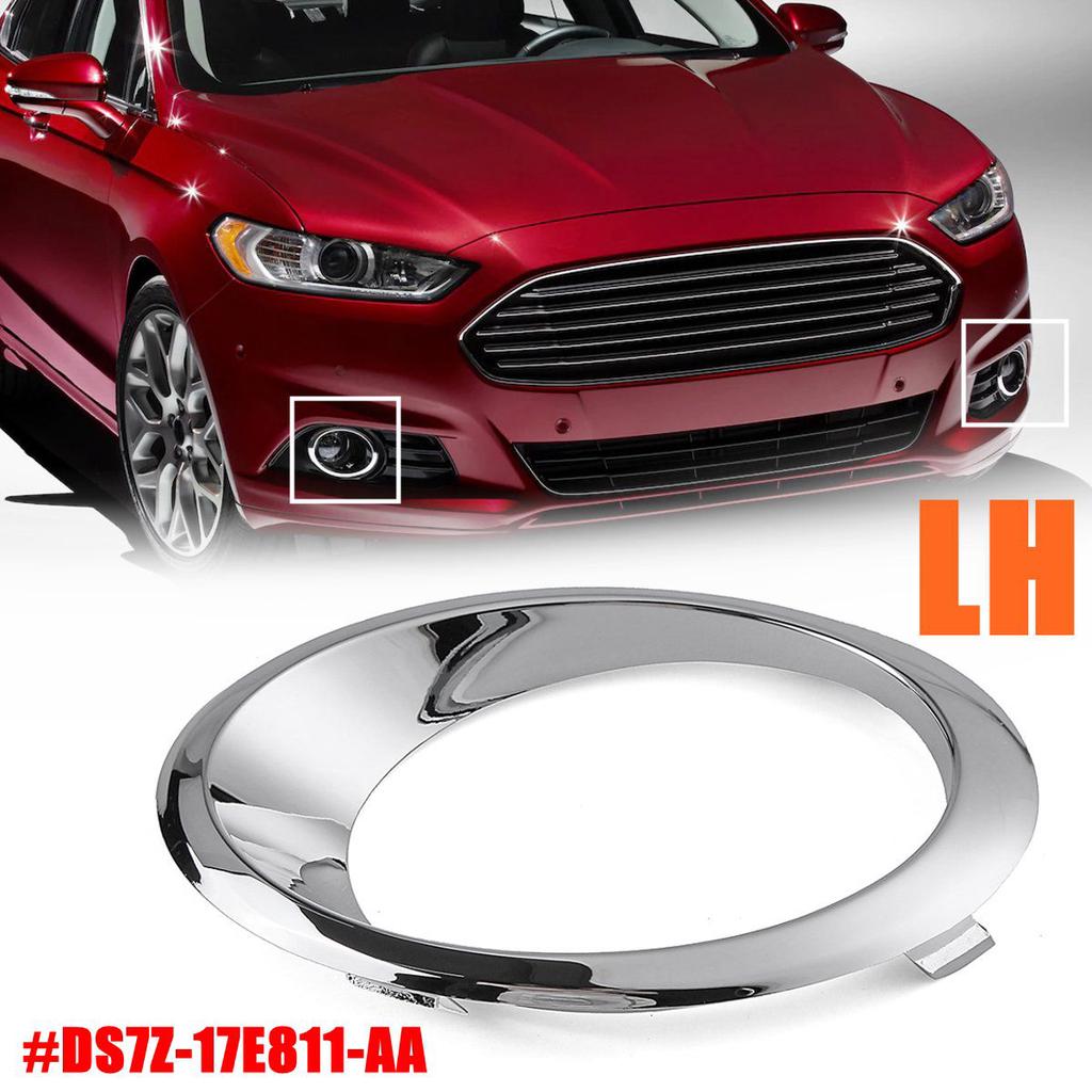 Buy Front Left/Right Side Chrome Fog Light Cover Bezel Trim Ring For ...