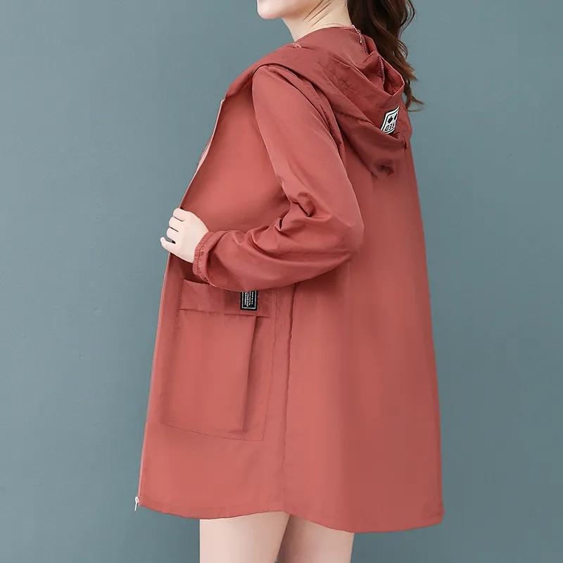 Cheap Women Hooded Quick Dry Cloth Sunscreen Breathable Ultra-thin ...