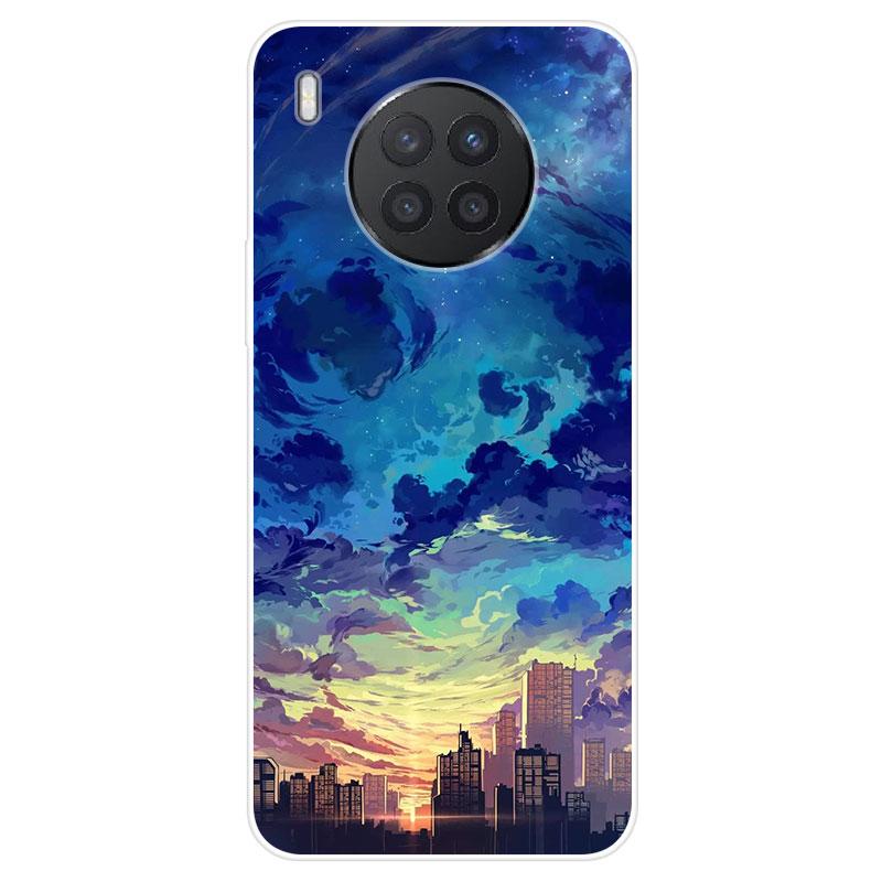 Buy For Huawei Honor 50 Lite Honor50 NTN-LX1 NTH-NX9 Case Soft Silicone ...