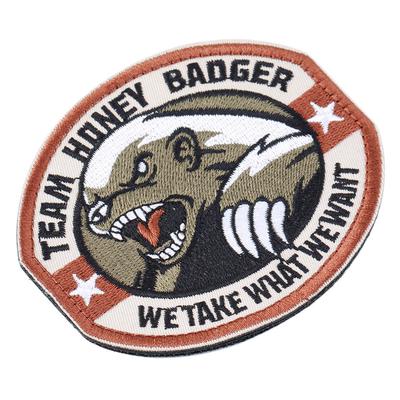 New Team Honey Badger Military Tactical Army Morale Combat Multicam ...