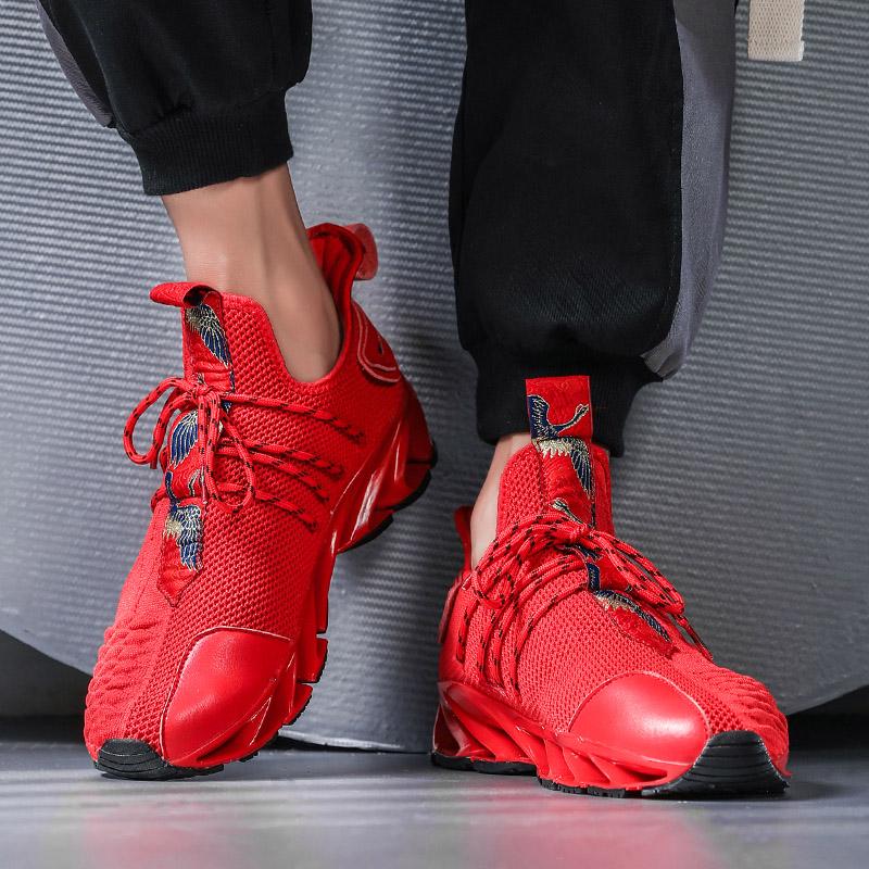 Buy New Trend Fashion Fish Scale Tank Shoes Casual Sports Men's Shoes ...