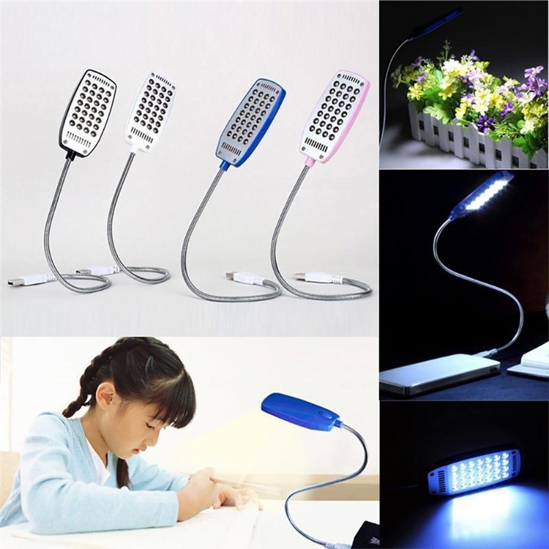 Buy 28 LED Mini Bright USB Lamp For PC Laptop Reading Flexible Portable ...