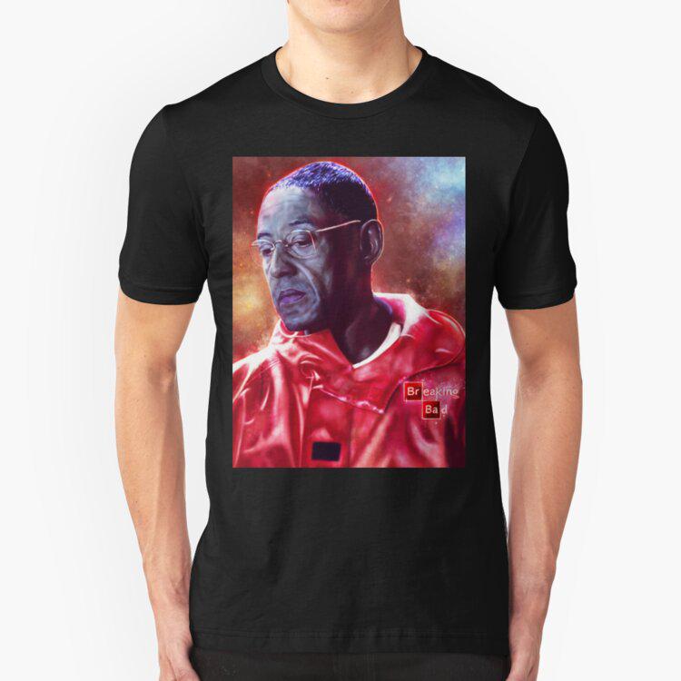 Buy Breaking Bad Gus Fring Cotton Black Tees Summer Men T Shirts Male ...