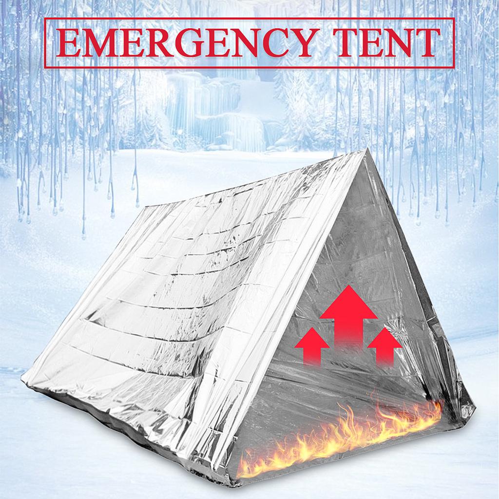 Outdoor Emergency Survival Hiking Camping Shelter First Aid Blanket ...