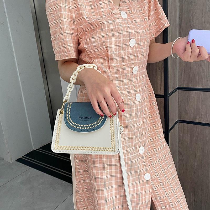Buy Small Bag Women's Bag New Fashion Versatile Ins Crossbody Bag Net ...