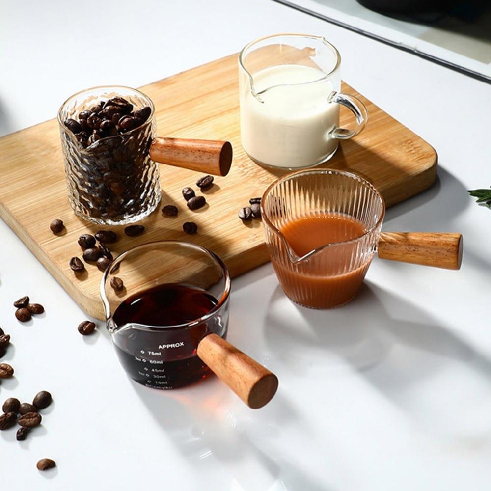Buy Multi-Functional Mini Glass Milk Cup Creamer Jug Seasoning Dish ...