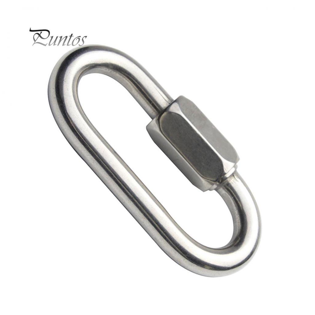 Buy 1Pc Carabiner Screw Locking Gate Hook Snap Clip at affordable ...