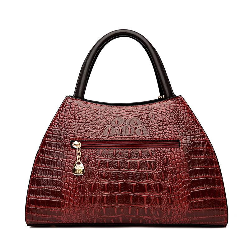 Buy Crocodile Pattern Handbag 2022 Trendy Brand New European and ...