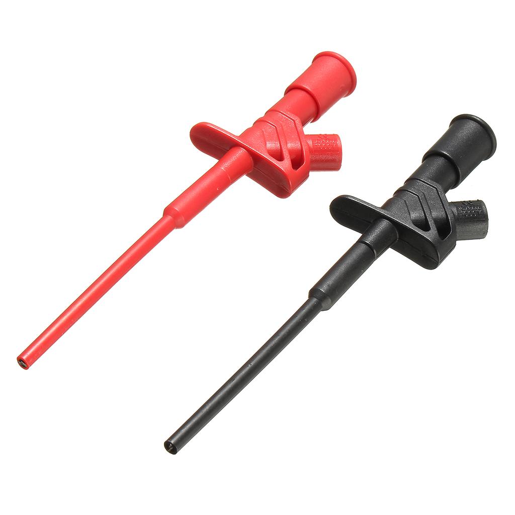 Buy 2Pcs Quick Test Hook Clip Professional Insulated High Voltage ...