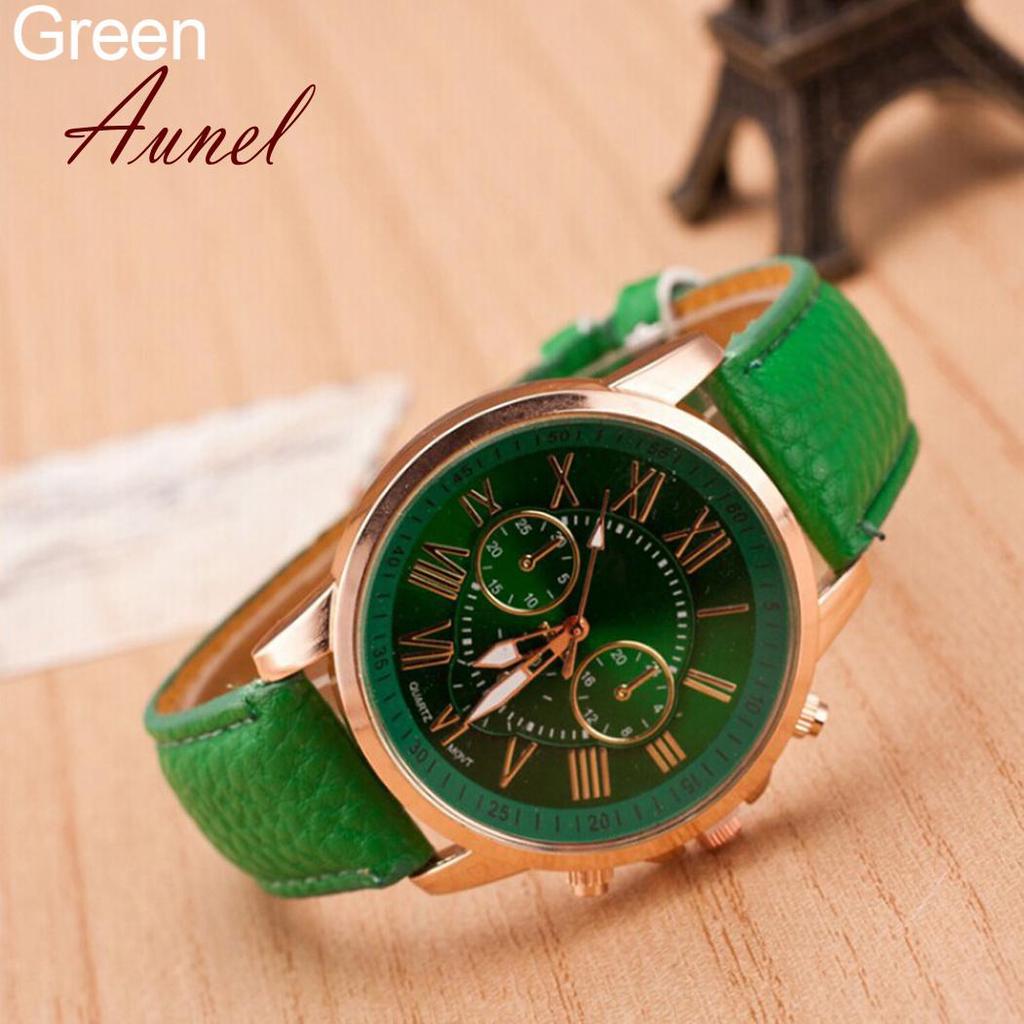 Buy Woman Roman Digital Analog Quartz Round Case Watch at affordable ...