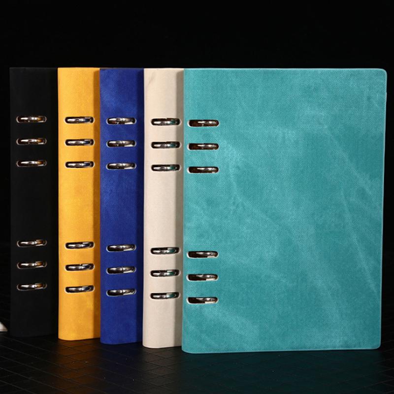 Buy Office Stationery Paper Notebook Leather Notepad School Supplies at ...
