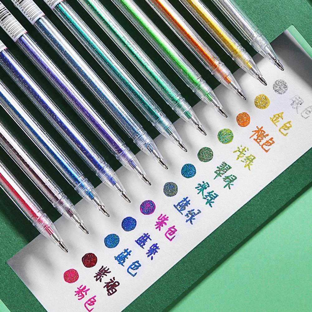 Buy Fluorescence Gel Pen Marker Brush Pen Pastel Markers Watercolor ...