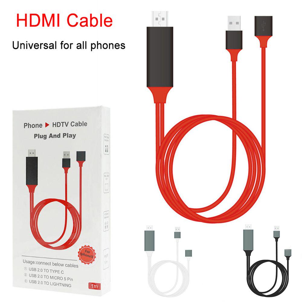 Buy Digital Type-C USB To TV AV Adapter Ultra HD HDMI Converter Cable ...