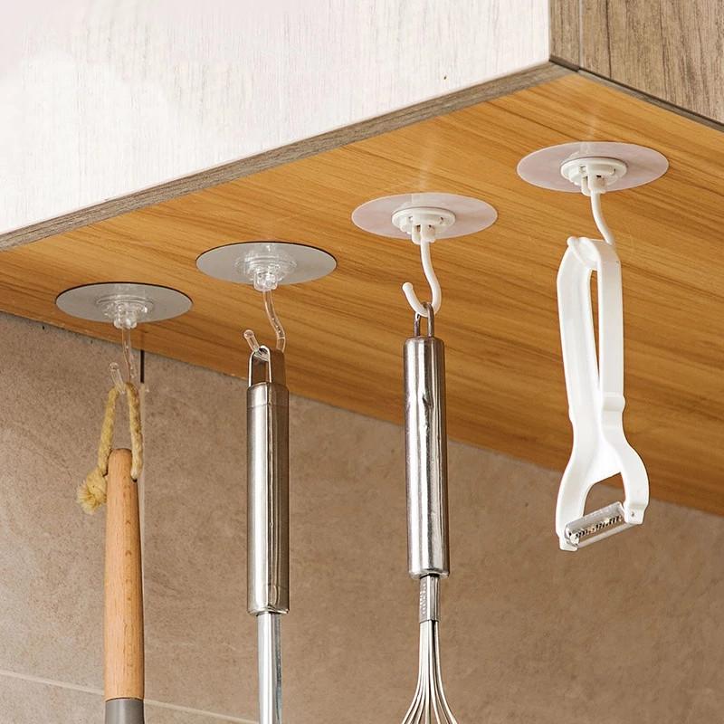Satın alın 360 Degree Rotating Hook Household Non-Perforated Kitchen ...