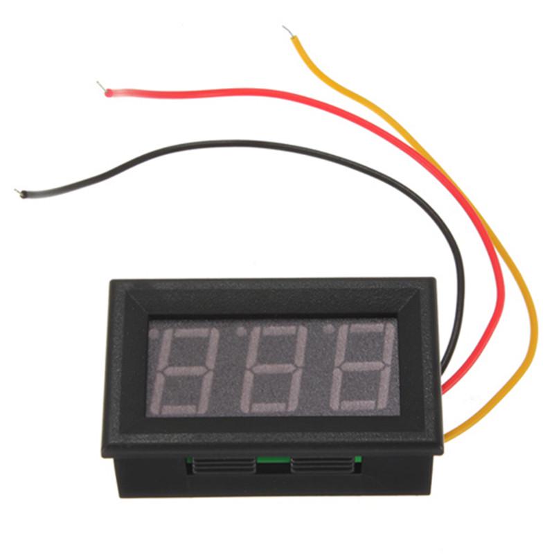Buy High Quality Red Led Panel Voltage Meter Mini Digital Voltmeter Dc ...