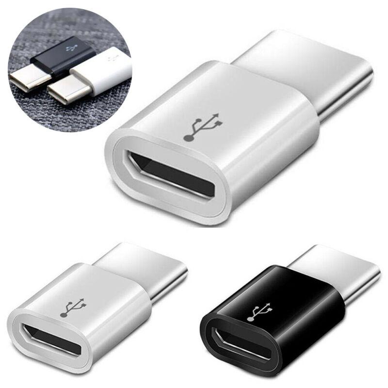 Buy Portable Mini Type-C Adapter Micro USB Female To USB-C Male Charger ...