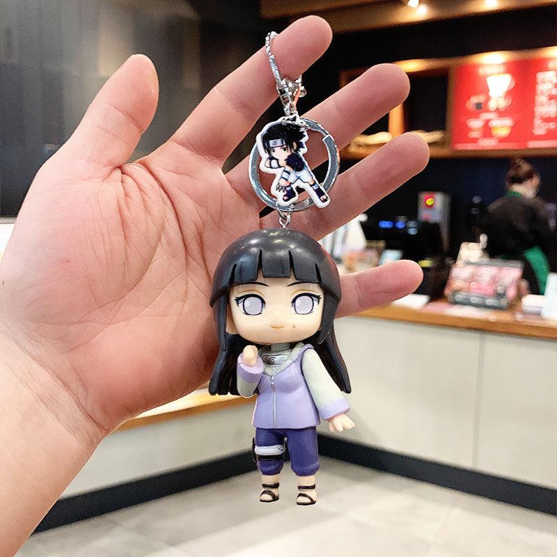 Buy Naruto Figure Keychain for Car Keys Anime Trinkets Accessories ...