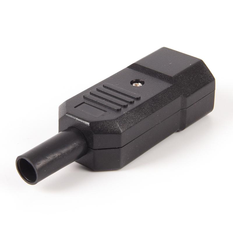 Buy PDU Socket Standard IEC320 C14 Power Cable Connector Male Plug ...