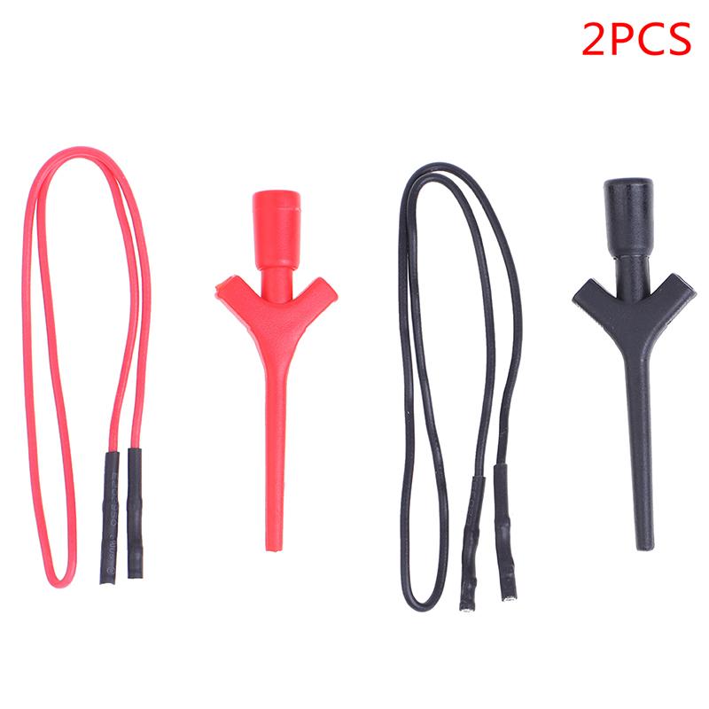 Buy 2Pcs Mini Multimeter Cable Socket Miniature Quick Ic Test Clip With ...