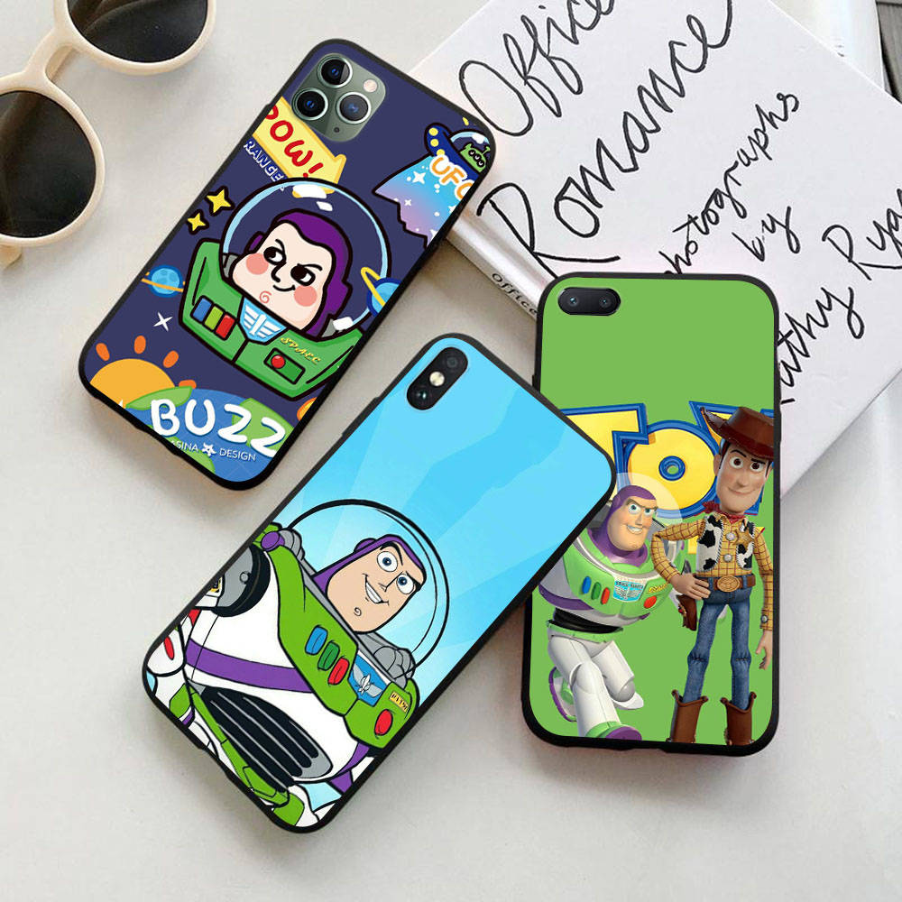BZ-17 Buzz Lightyear Silicone Case For iPhone 7 12 13 14 Plus Redmi 9A ...