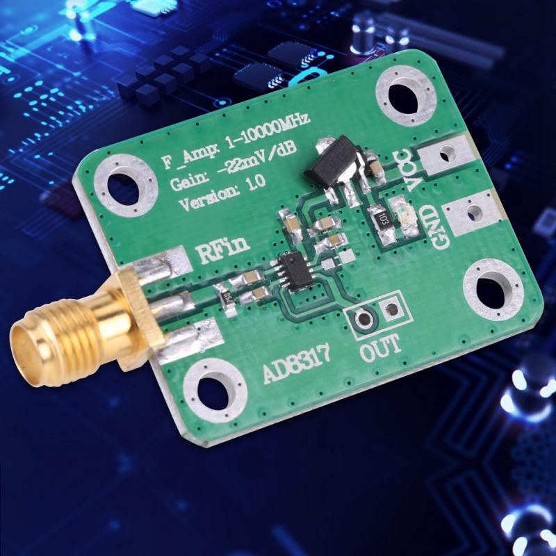 Buy 1M-10000MHz AD8317 Radio Frequency Logarithmic Detector Power Meter at affordable prices ...