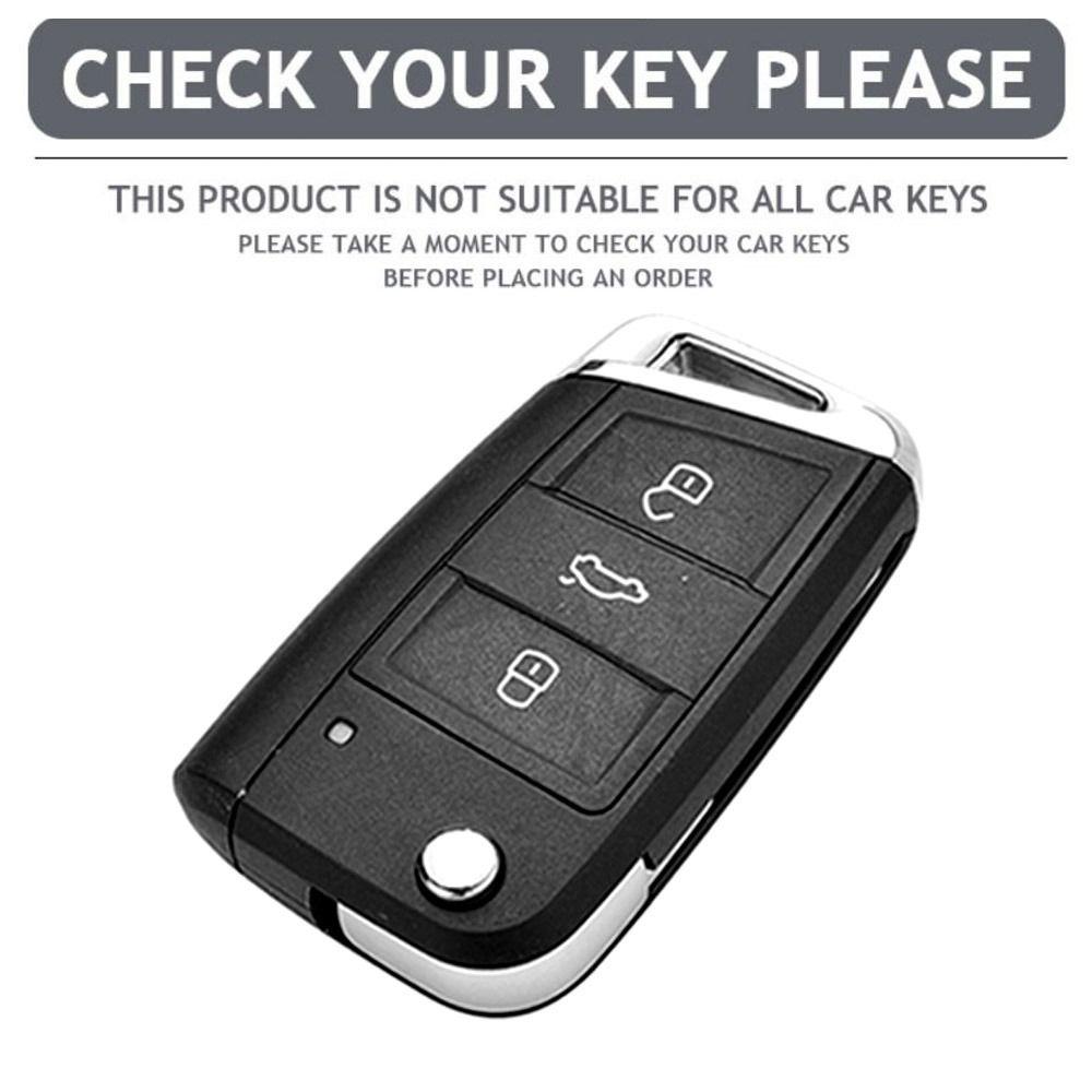 Carbon Fiber Car Remote Key Cover for VW Volkswagen/Golf 7/MK7/Tiguan ...