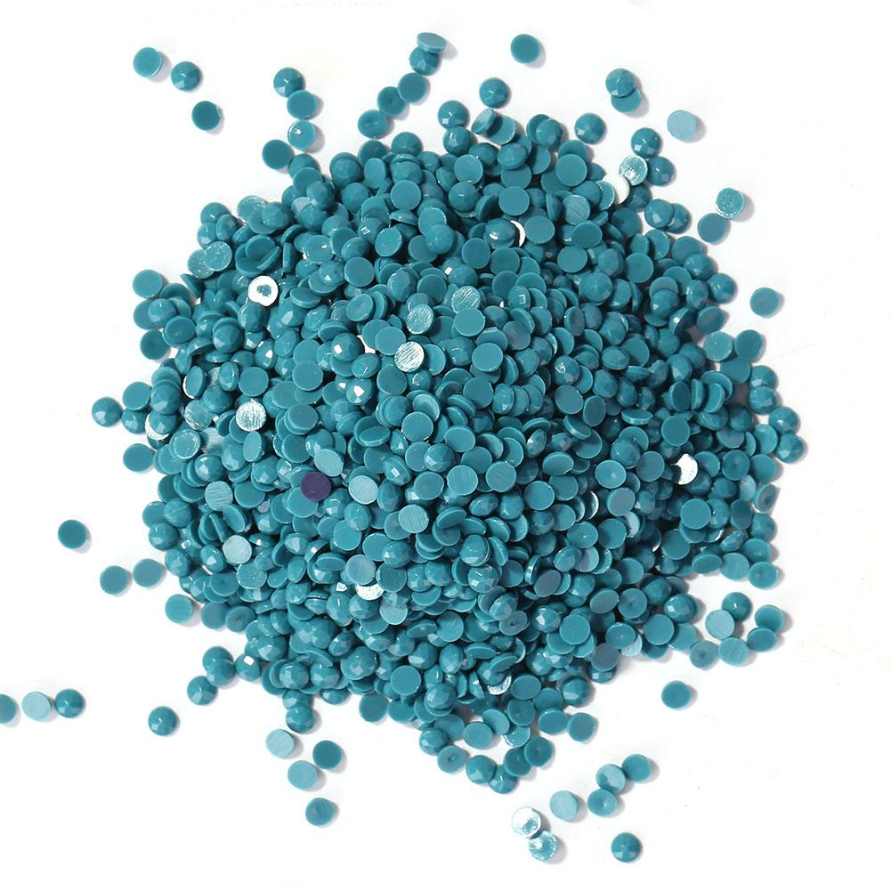 Buy 127 color 1 Pack Resin Beads Round Drill Diamond Rhinestone Diamond ...