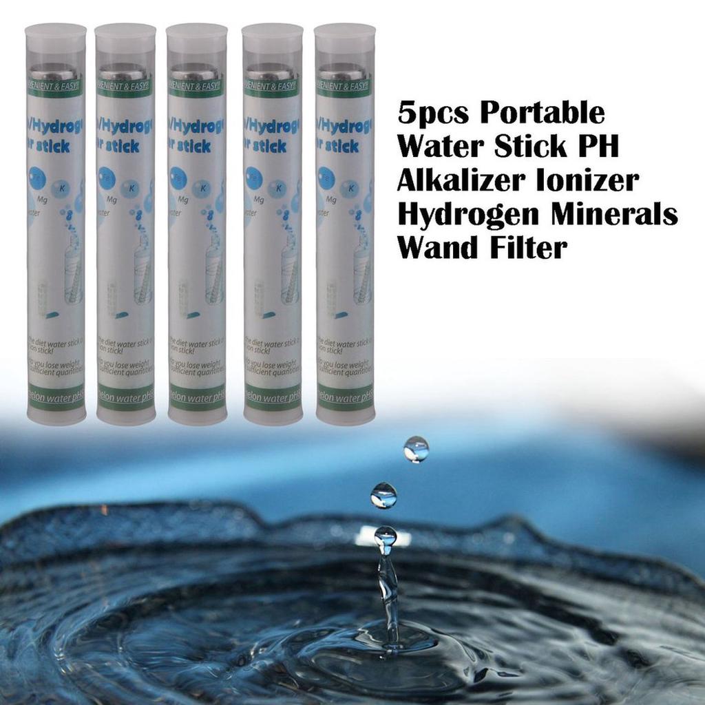 Buy 5pcs Portable Water Stick PH Alkalizer Ionizer Hydrogen Minerals ...