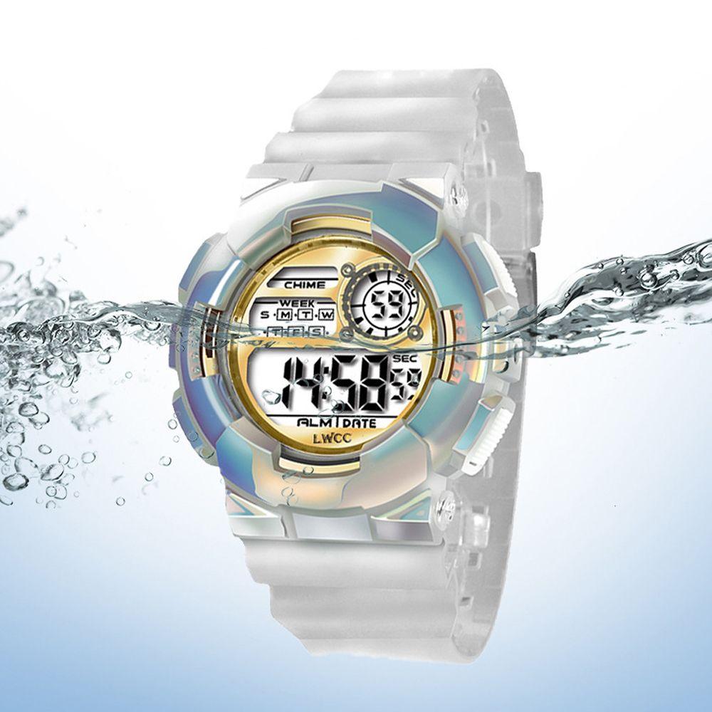 Cheap Gradient Outdoor Sports Wrist Watch Electronic Watch LED Digital ...