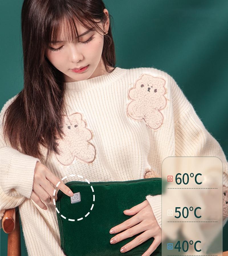 Buy Electric Hand Warmer USB Heating Pad Portable Graphene Heat Warm ...