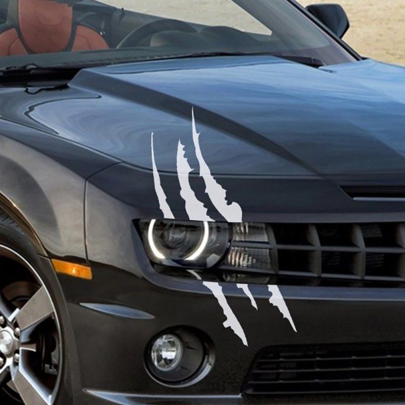 Buy New Fashion Car Headlight Scratch Stripe Decal Sticker Claw Stripe ...