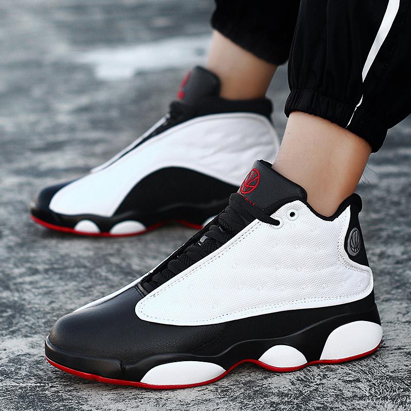 New Fashion High Top Sports Shoes Basketball Sneakers Outdoor Running ...