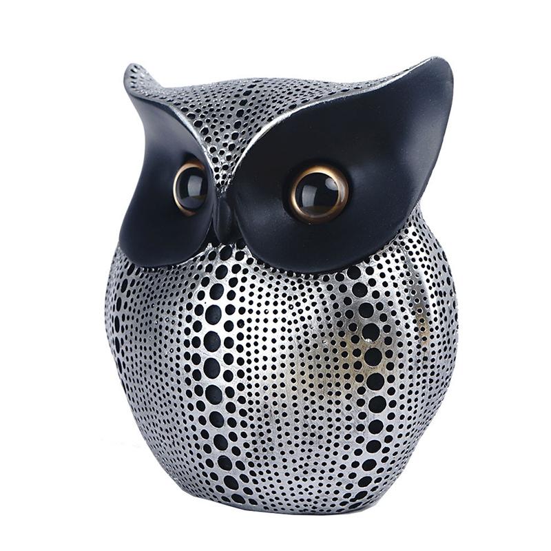 Buy WCIC New Nordic Creative Home Furnishing Polka Dot Owl Decoration ...