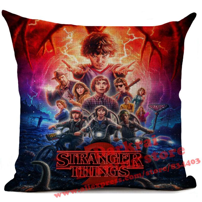 Stranger Things Cushion Cover Living Room Sofa Decorative Throw Pillows ...