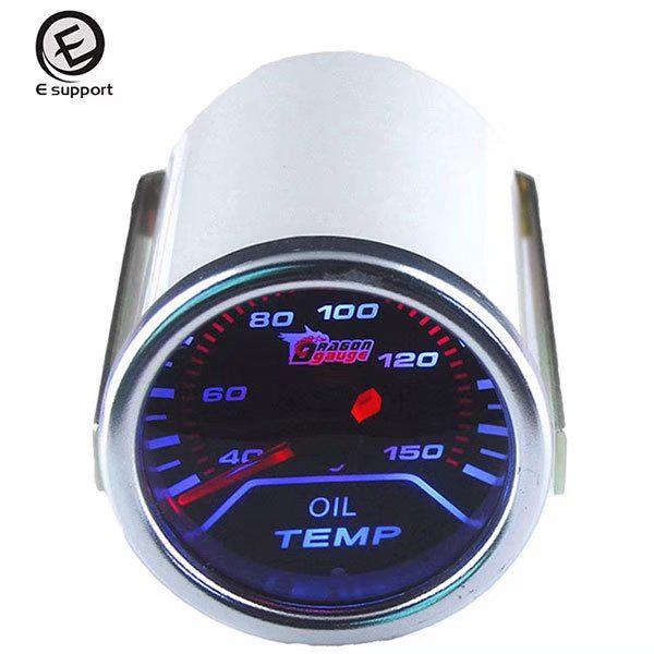 Buy Car 2" 52mm Oil Temp Gauge LED Light Indicator Universal Auto Truck ...