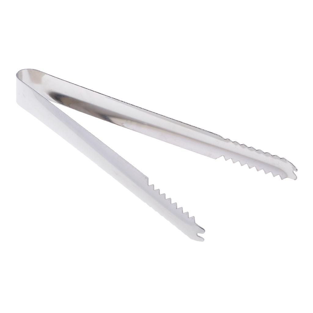 Buy Stainless Steel Clip Ice Clamp Tongs Tool Bar Kitchen Accessories ...
