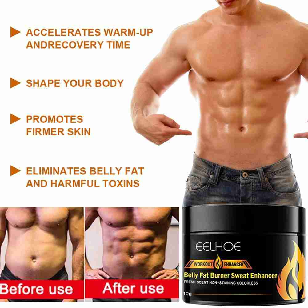 Buy 50g Fat Burner Cream For Men Abdominal Muscle Belly Cream Slimming ...