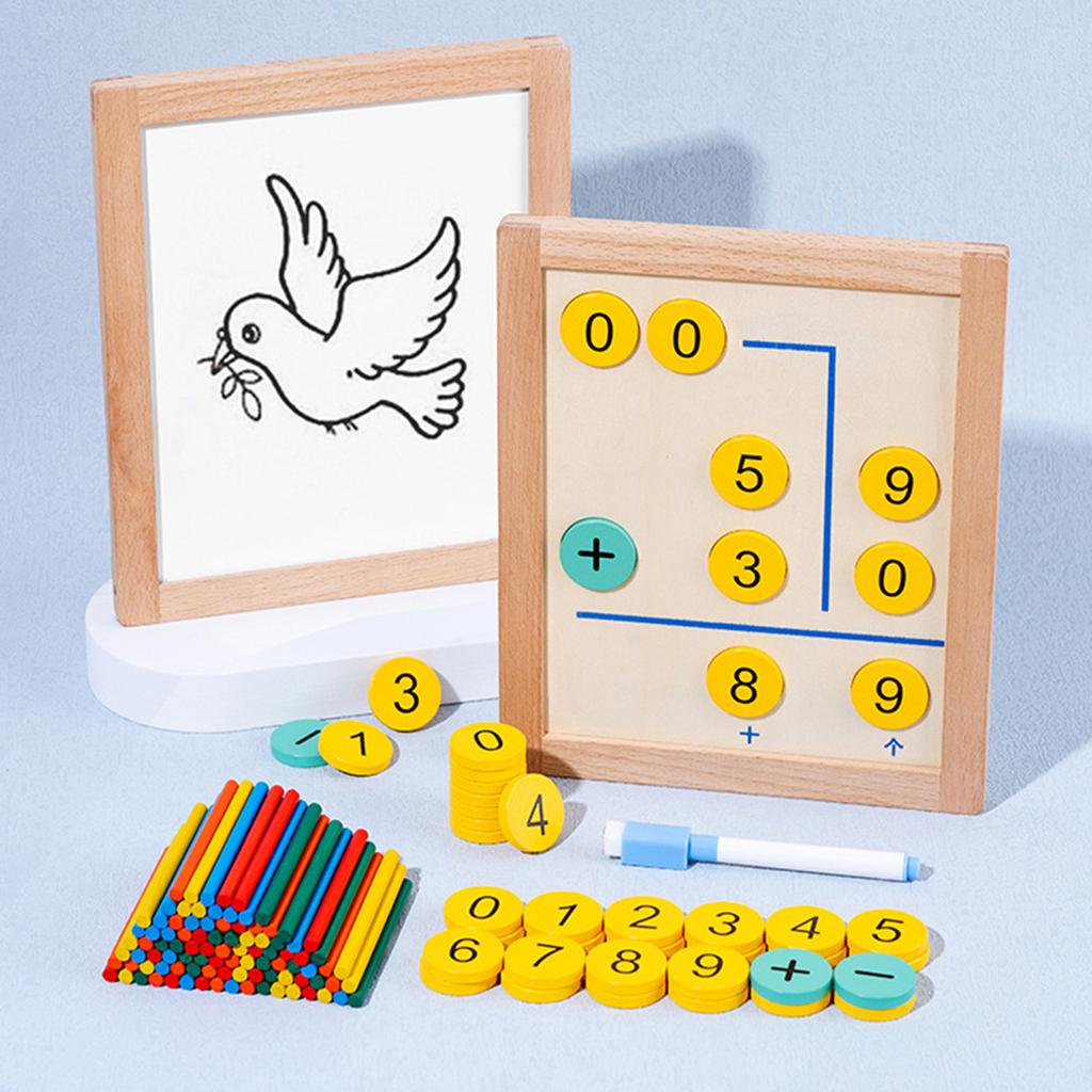 Satın alın Wood Educational Number Math Calculate Game Toy Mathematics ...
