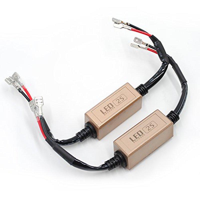 Buy 2pcs Car LED Headlight Canbus Error Free Computer Warning Canceller ...