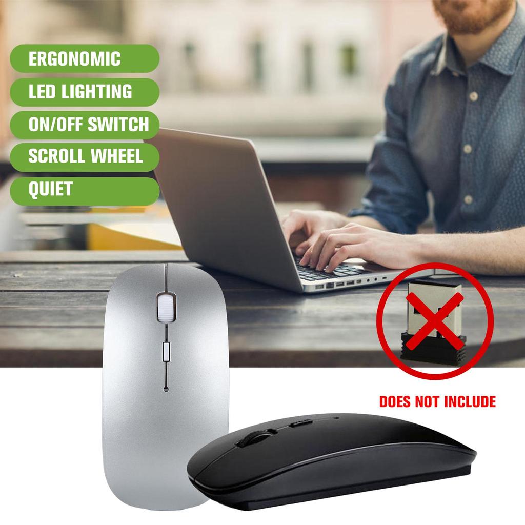 Buy Wireless Mouse Bluetooth 5.0 Mouse Wireless Computer iPad Optical ...